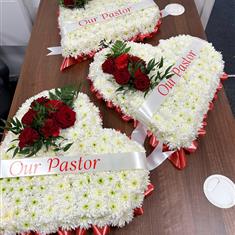 Based heart - Funeral Flowers Bolton Westhoughton